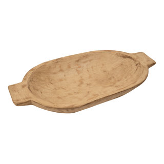 Heartland Dough Bowl With Handles-Batea-Primitive - Transitional ...