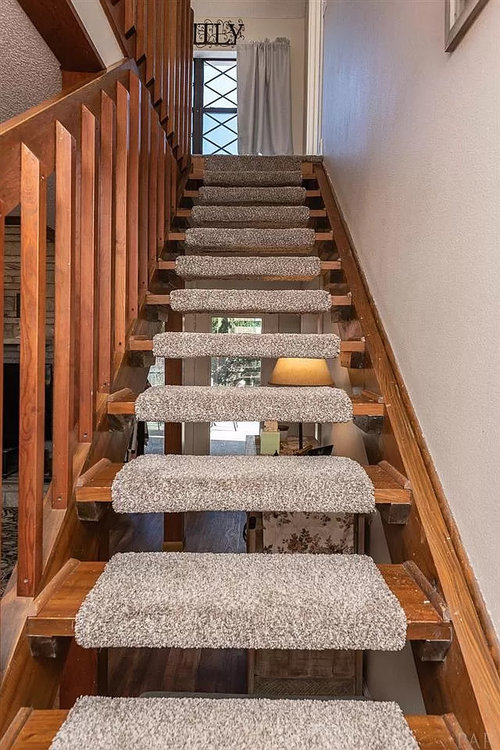 80s stair safety - How can I change stairway? | Houzz Forum