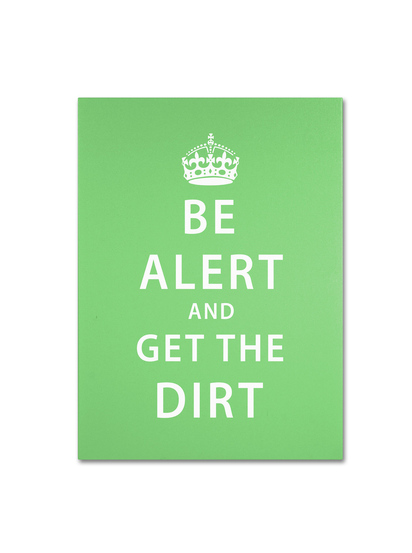 'Get the Dirt' Canvas Art by Megan Romo, 14" x 19" - Contemporary ...