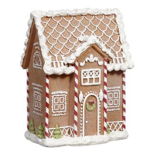 Mark Roberts 2021 Christmas Gingerbread House 10" - Contemporary ...