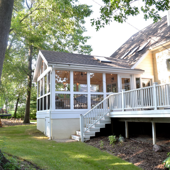 75 Beautiful Back Porch Design Ideas & Pictures | Houzz