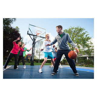 Backyard Basketball Court - New York - by SportProsUSA, Inc. | Houzz