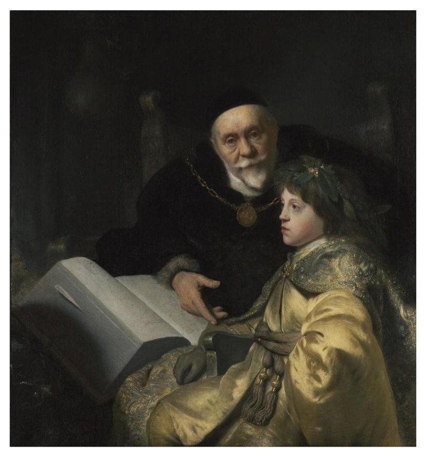 "Prince Charles Louis of the Palatinate, Wolrad von Plessens" Paper Art, 17"x18", 17"x18 ...