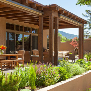 75 Beautiful Contemporary Adobe Exterior Home Pictures & Ideas | Houzz