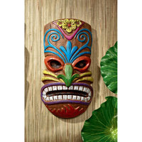 Design Toscano Hoaloha Tiki Face Plaque - Tropical - Wall Accents - by ...