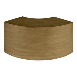 Bronze Coffee Table, Versmissen Slay Element - Contemporary - Coffee ...