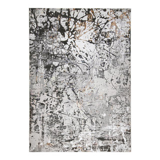 Fatima Gray Area Rug, 8'x11' - Contemporary - Area Rugs - by Lavin Rugs ...