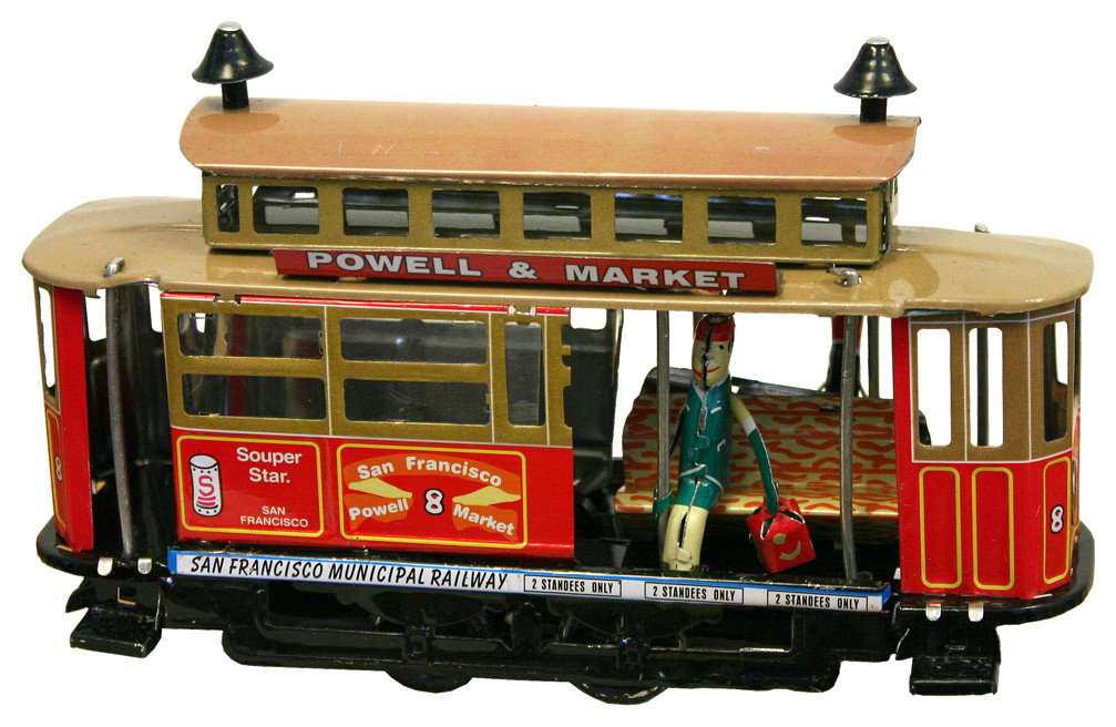 Collectible Tin Tram Toy - Traditional - Kids Toys And Games - by ...