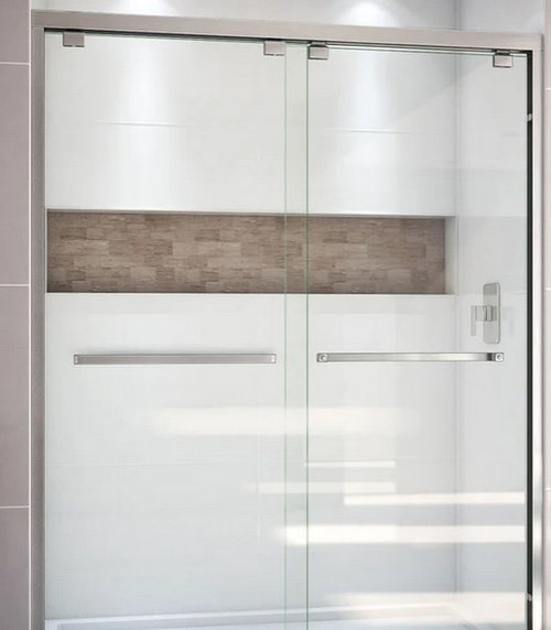 Prefab shower surround with built-in niche? Or must build custom?