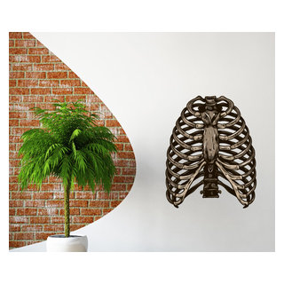 Skeleton Bone Vinyl Wall Decal SkeletonBoneUScolor008, 60 in ...