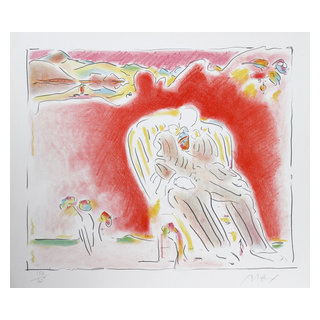 The Garden- Peter Max - Contemporary - Fine Art Prints - by RoGallery ...