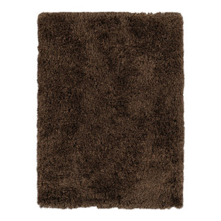 Kaleen Rinna Collection Dark Chocolate Area Rug 9'x13' - Contemporary ...