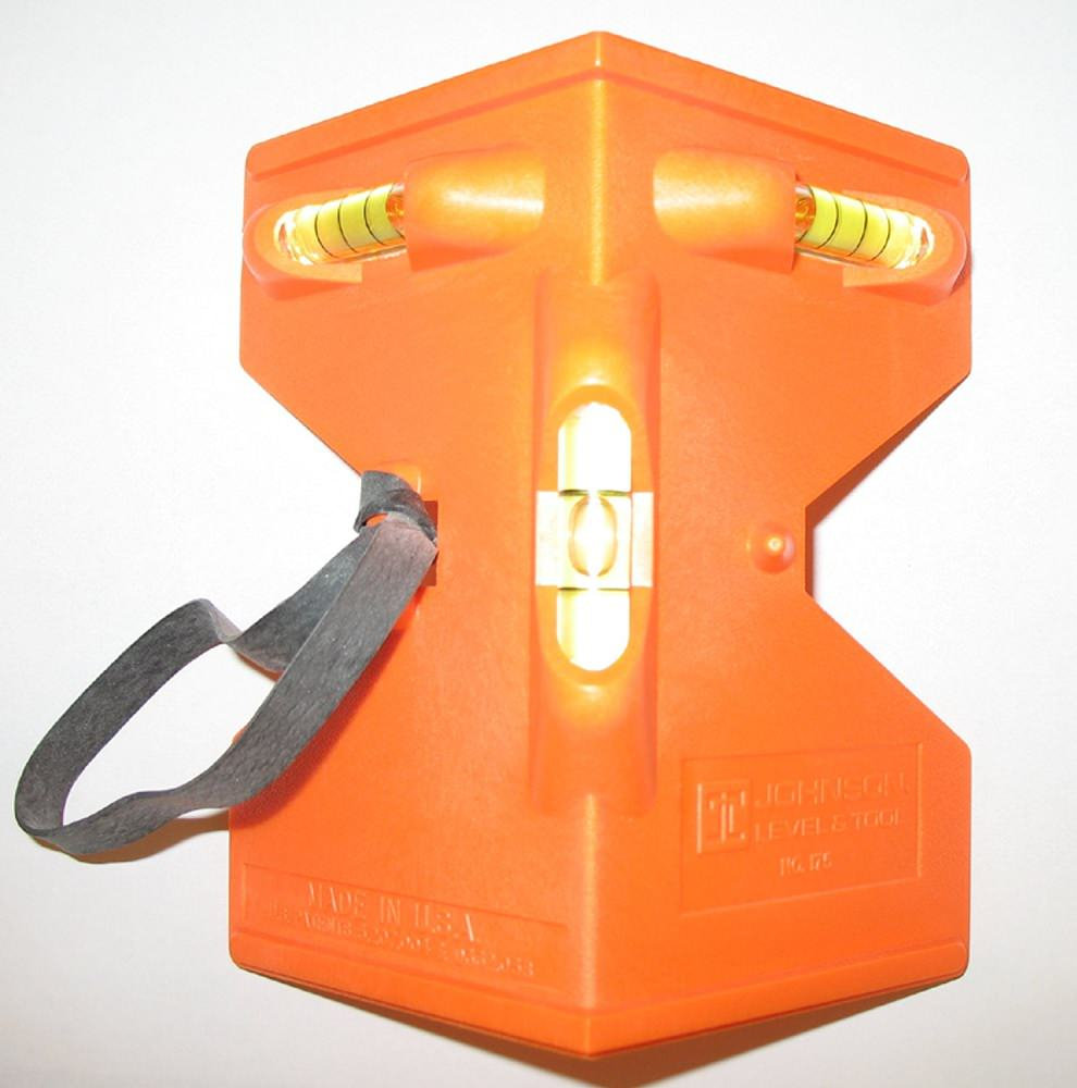 Johnson Level 175-O Glo-Orange Contractor Post Level - Hand Tools And ...