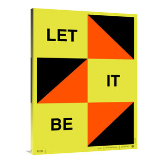 "Let It Be" Poster Fine Art Print, 36" x 48" - Modern - Prints And ...