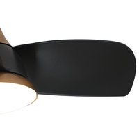 28 in. Indoor Modern Integrated LED Ceiling Fan with Remote Control and ...