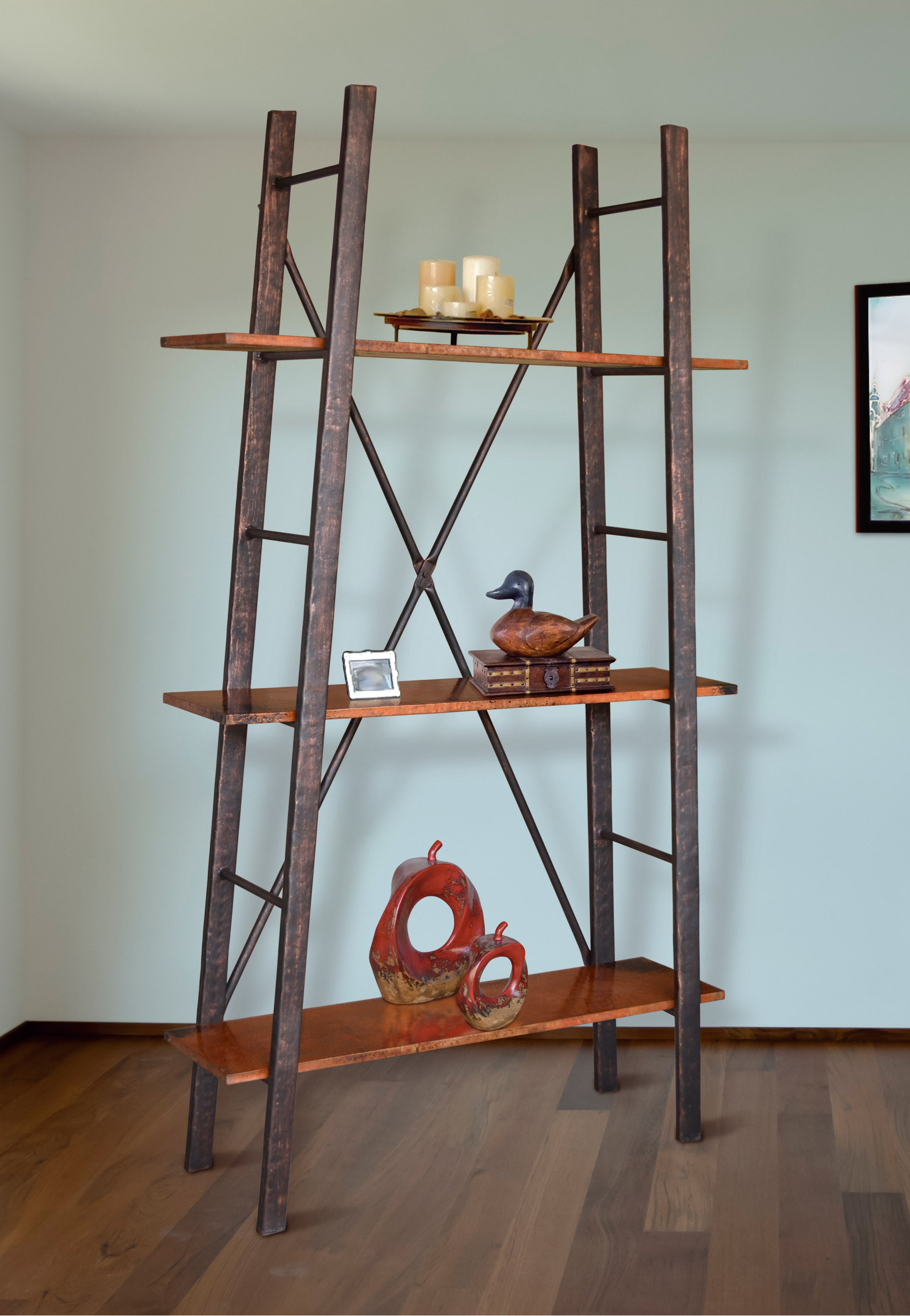 Tower Shelf - Industrial - Display And Wall Shelves - by The Iron ...