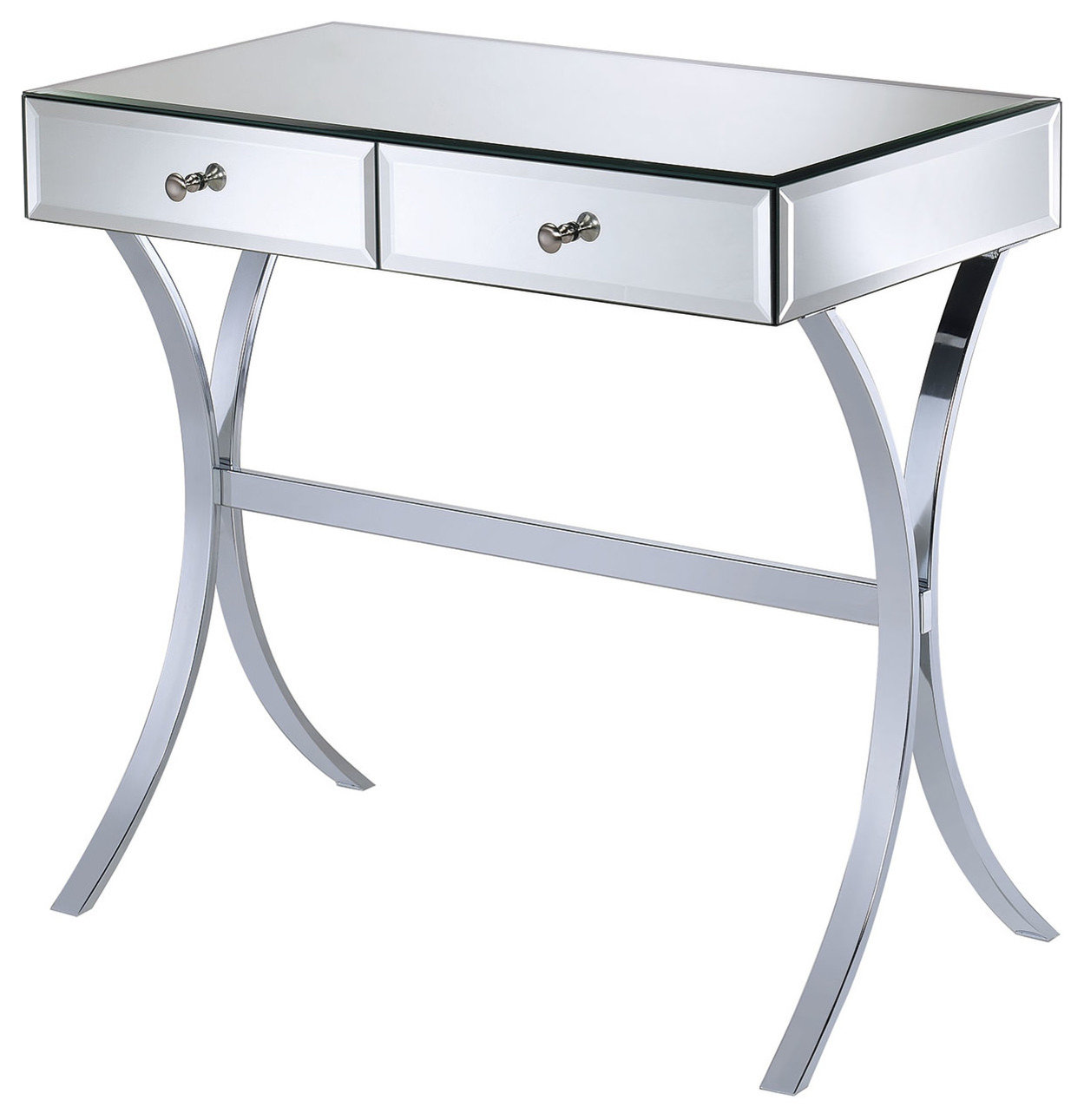 Coaster Console Table, Mirror - Contemporary - Console Tables - by ...