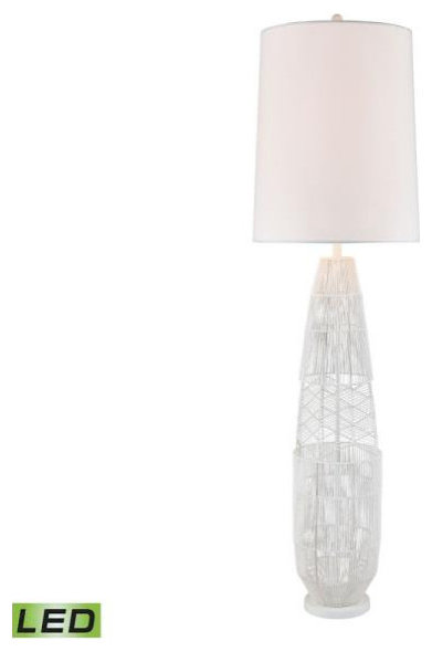 Husk 9W 1 LED Floor Lamp, 63"Hx19"W - Transitional - Floor Lamps - by ...