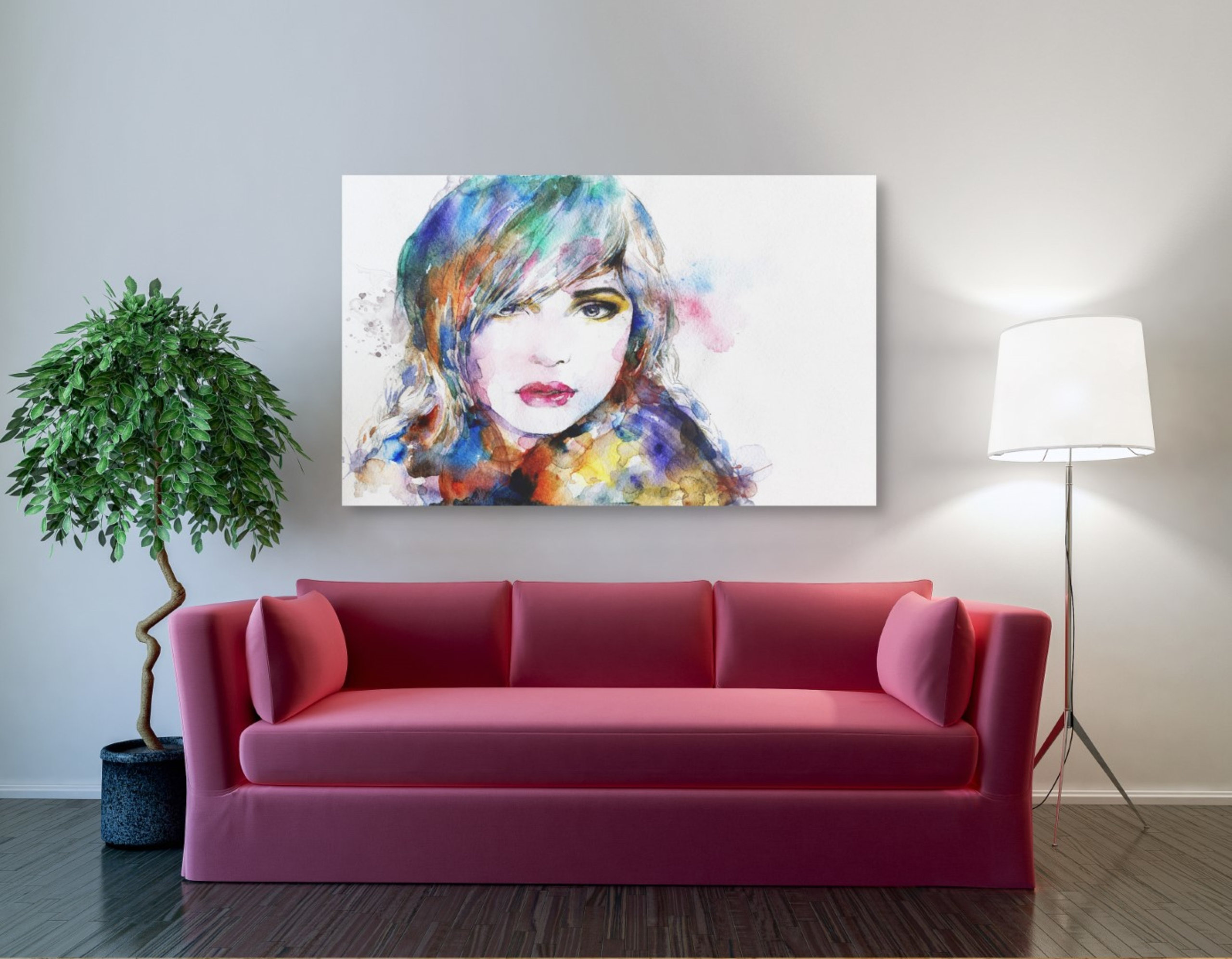 Epic Graffiti "Sweet Surrender" Giclee Canvas Wall Art, 54"x40 ...