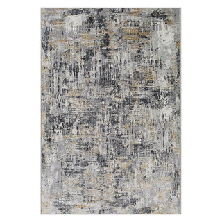 Couture CTU-2315 7'10" x 10'3" Rug Medium Gray/Ivory/Silver Gray ...