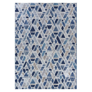 Couristan Easton City Bricks Area Rug, 2'x3'7" - Contemporary - Area ...