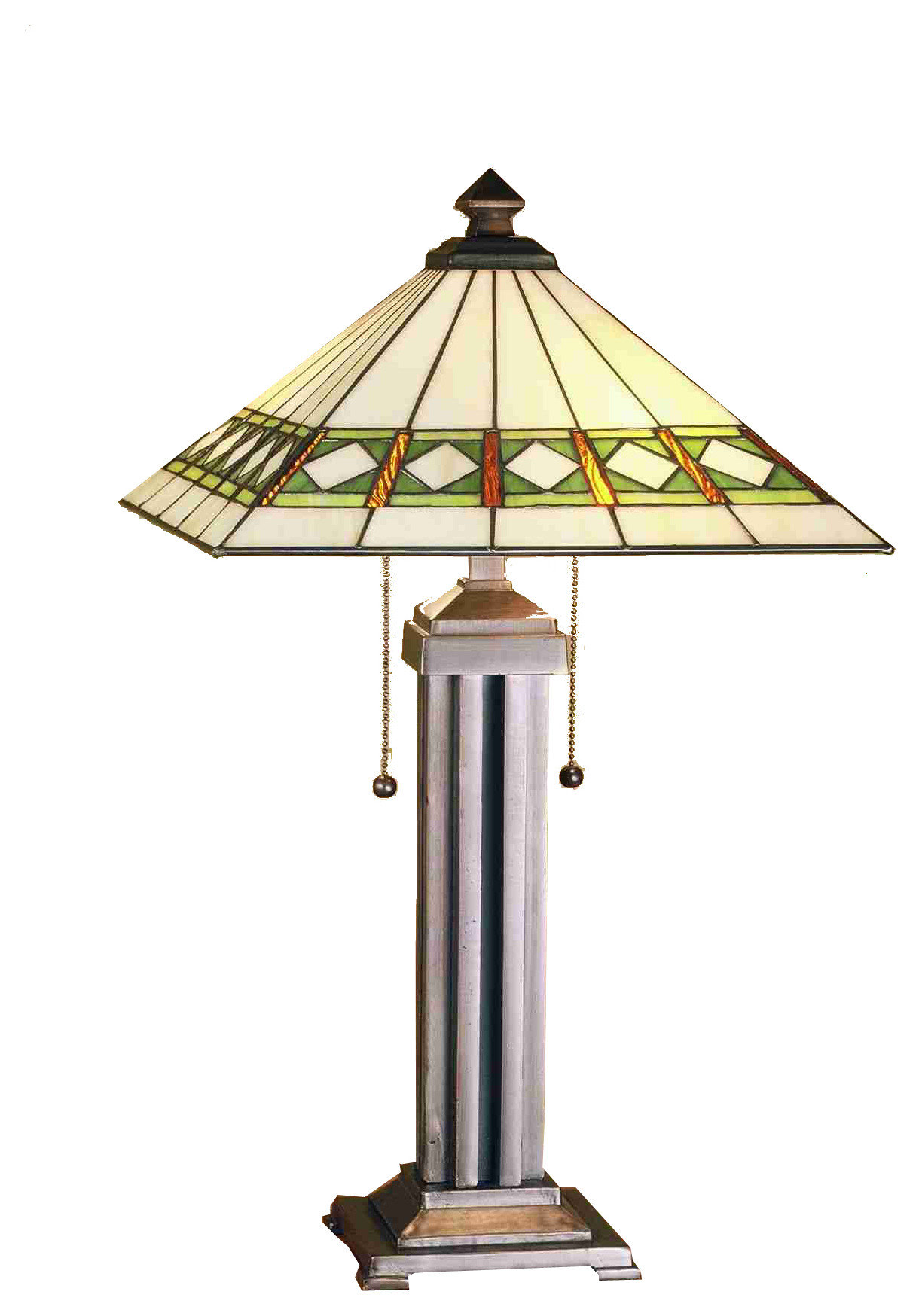 24" Fluted Mission Base - Craftsman - Table Lamps - by Meyda Lighting ...