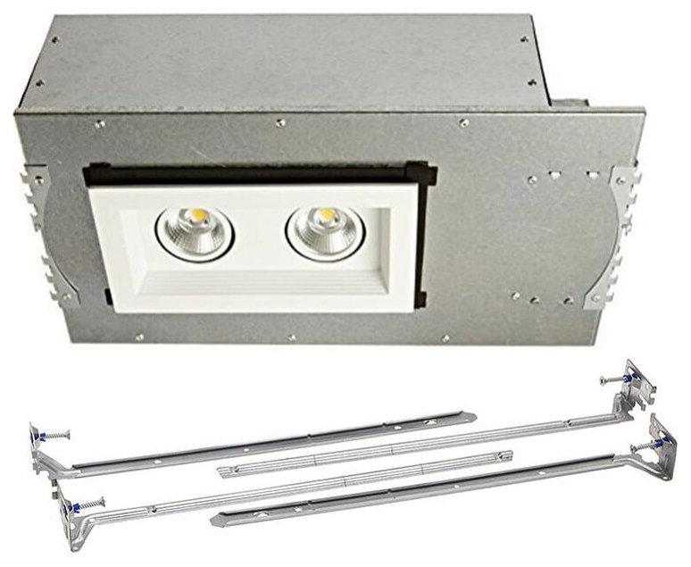 WAC Lighting 120V 2-Light Mini Multiple LED Two Light New Construction ...