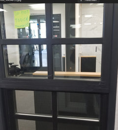 Andersen dark bronze or black for interior windows?