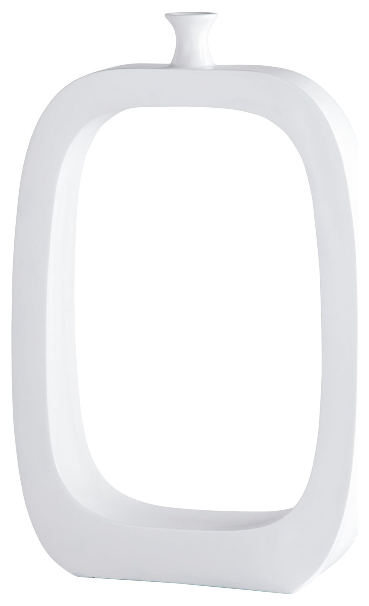 Small Beyond The Pale Vase in White, 15.000 - Contemporary - Vases - by ...