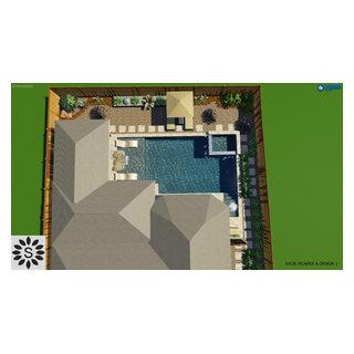 Our Custom Pool Designs & Installation Pictures - Modern - Pool ...