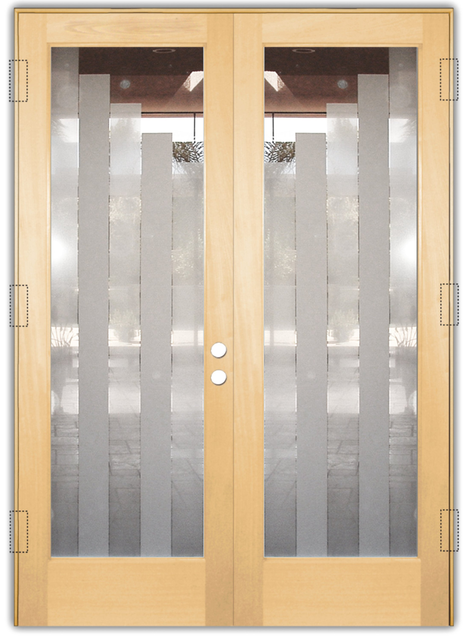 Front Door - Towers - Fiberglass Smooth - 30" x 80" - Book/Slab Door ...
