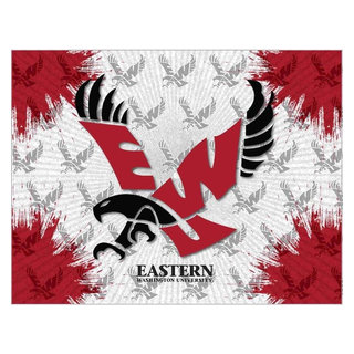 Eastern Washington Logo Canvas, 20"x15" - Contemporary - Prints And ...