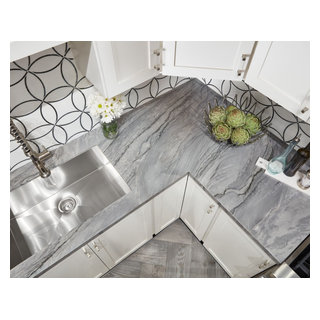 Blue Tahoe Quartzite Kitchen Countertop - Modern - Kitchen - Phoenix ...
