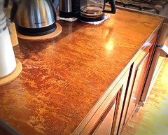 DIY copper countertop #2