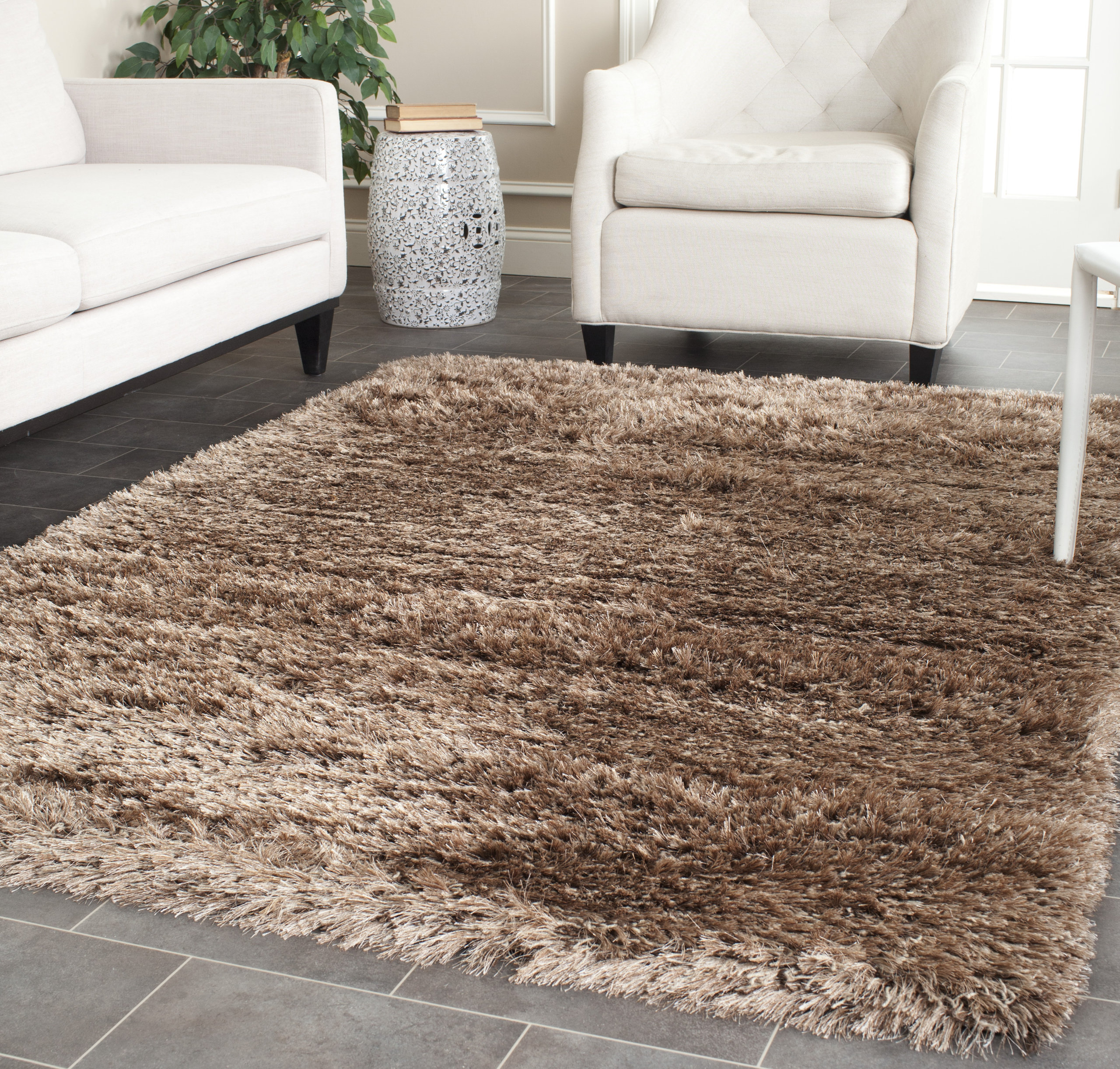 Safavieh Rhapsody Shag Collection, RSG521 Rug, 2'7"x4'7" - Contemporary ...