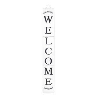 TX USA Modern Farmhouse Welcome Porch Sign - 72 Inch, White, Three ...