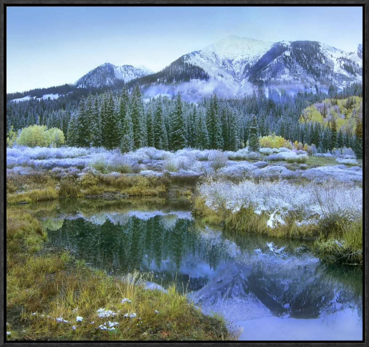 "Pond and Avery Peak, San Juan Mountains, Colorado" by Tim Fitzharris ...
