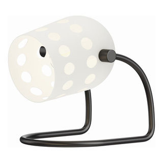 Maxim Dottie One Light Desk Lamp 21248WTBK - Transitional - Desk Lamps ...