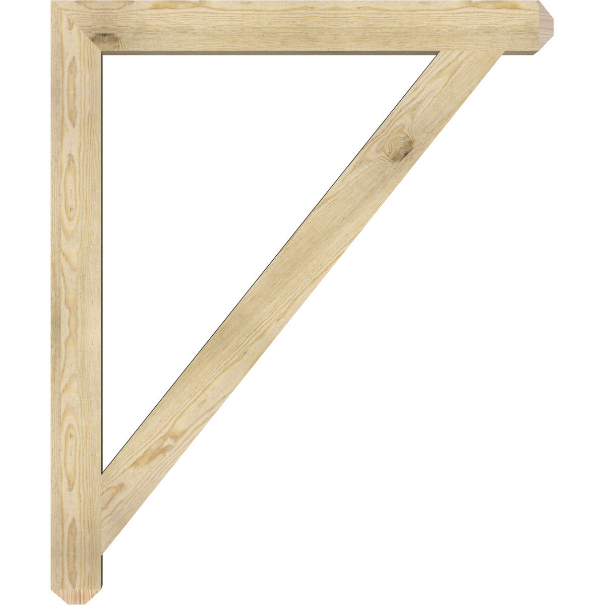 Traditional Craftsman Bracket, 40"Dx48"H - Transitional - Corbels - by ...