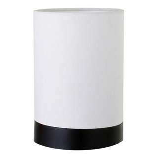 UrbanPro Modern Uplight Mini Lamp in Matte Black - Transitional - Table ...