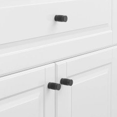 Tab finger pulls — how to make them work with vertical cabinets | Houzz ...