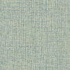 Rattan Teal Woven Wallpaper, Sample - Contemporary - Wallpaper - by ...