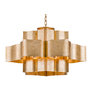 Metal 3-Tier Light Fixture - Contemporary - Pendant Lighting - by ...