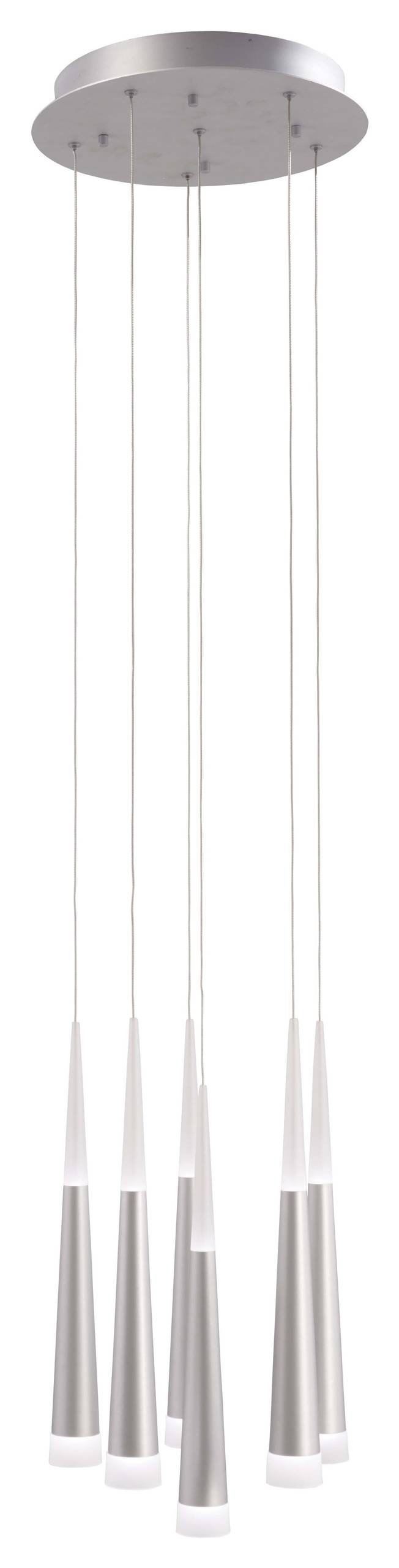 George Kovacs Gradual LED Pendant, Brushed Aluminum - Modern - Kitchen ...