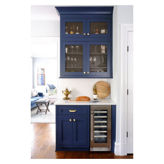 Modern Coastal Living - Beach Style - Home Bar - New York - by Swell ...