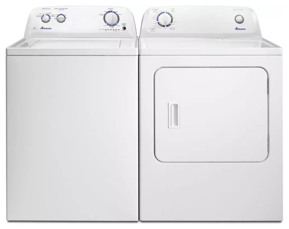Amana 3.5 cu. ft. Top-Load Washer with Dual Action Agitator - Modern ...