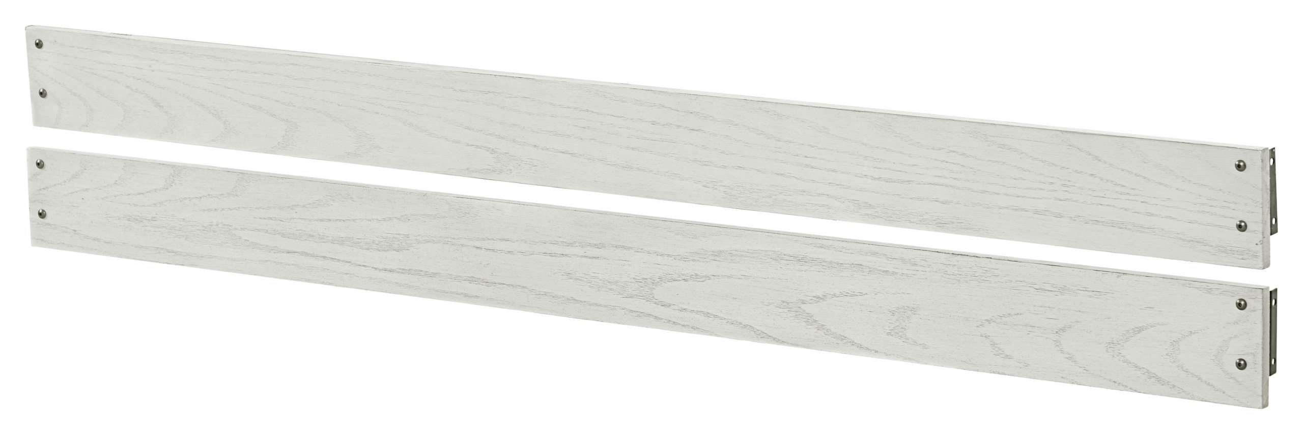 Foundry 76"W Wood Bed Rails, Set of 2 - Traditional - Bed Rails - by ...