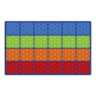 Flagship Carpets PE423-44 7'6"x12' Cushy Stars Seating Rows, Seats 24 ...