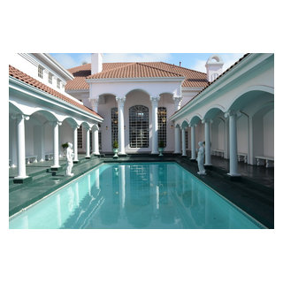 Mary Kay Ash home - Mediterranean - Pool - Dallas - by Dallas Design ...