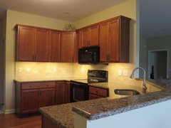 Bar Height or Counter Height peninsula